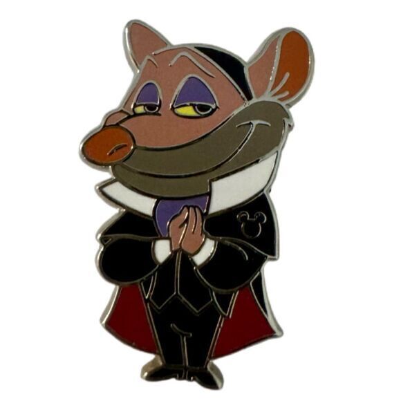 Disney | Other | Disney Villains 224 Professor Ratigan Chaser Pin ...